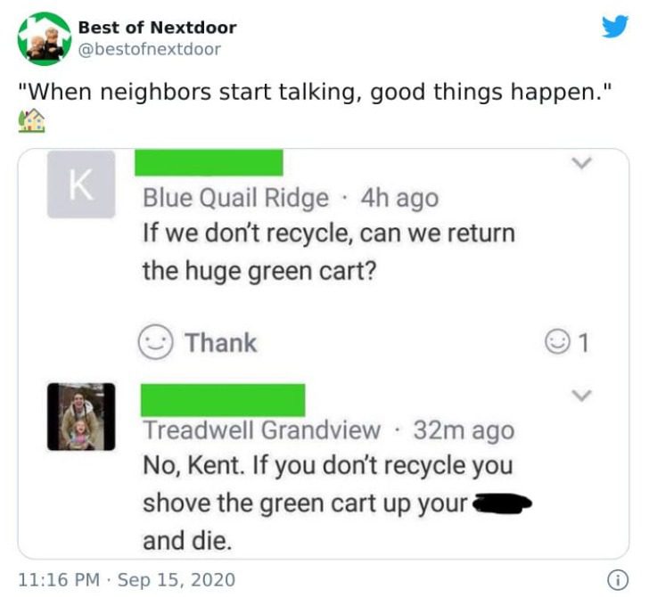 Times Neighbors Provided The Necessary Fun For Curious Residents ...